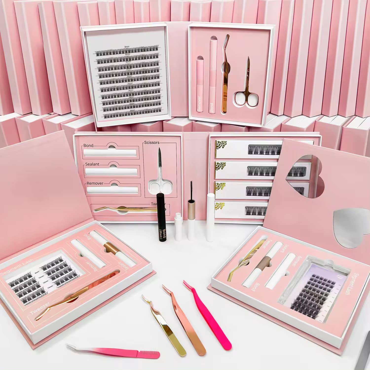 mink eyelash clusters - SY Lashes-Eyelash Factory-private label-OEM ...