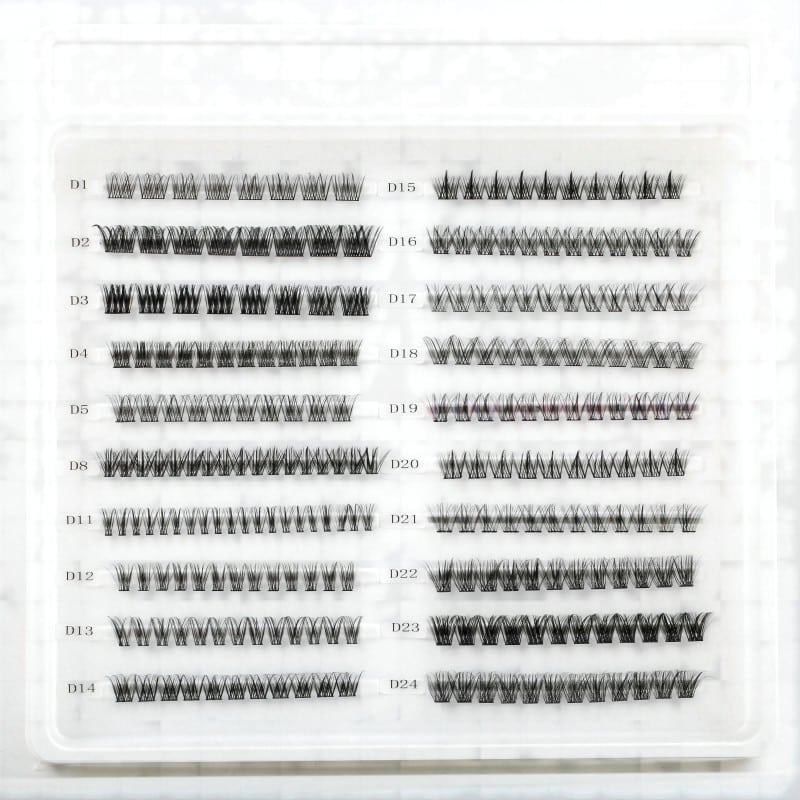 press on eyelashes d series - SY Lashes- Eyelash Factory