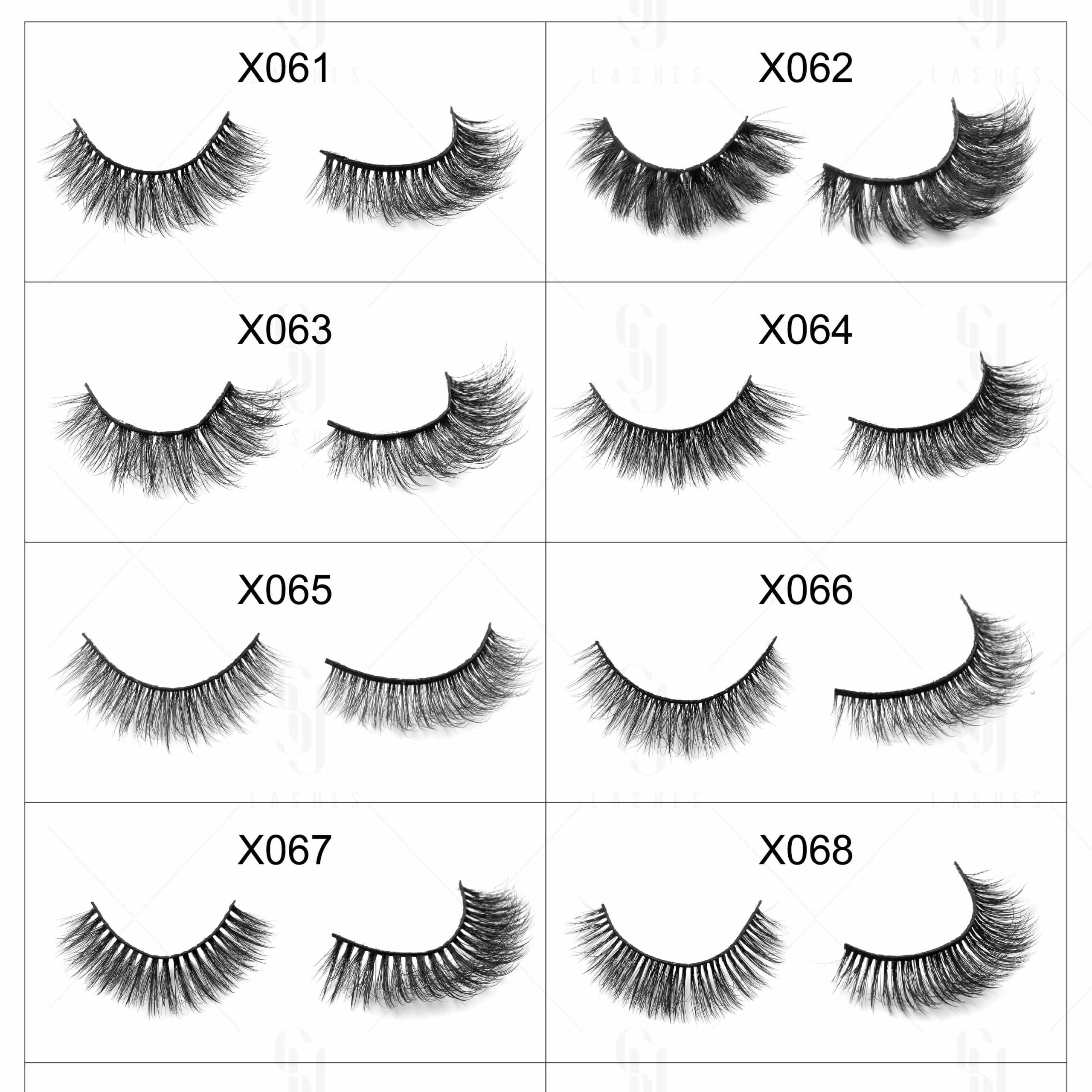 faux mink x series - SY Lashes- Eyelash Factory